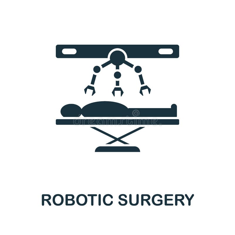 Robotic Surgery Icon. Simple Element from Technology Collection. Filled ...