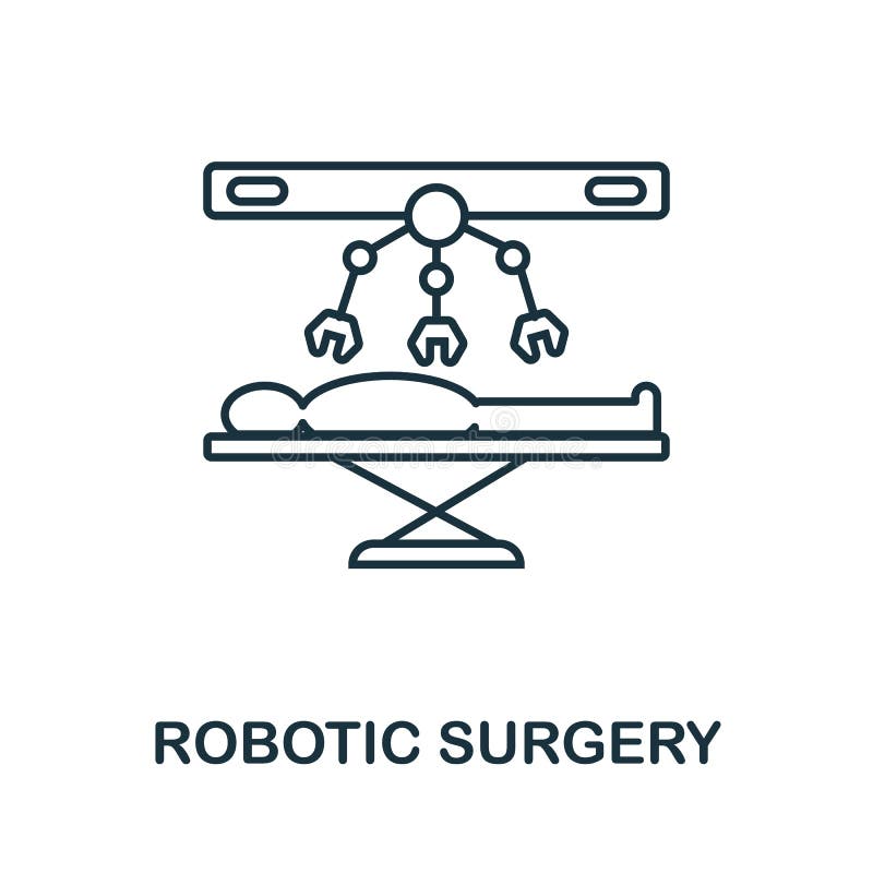 Robotic Surgery Icon. Simple Element from Technology Collection. Line ...