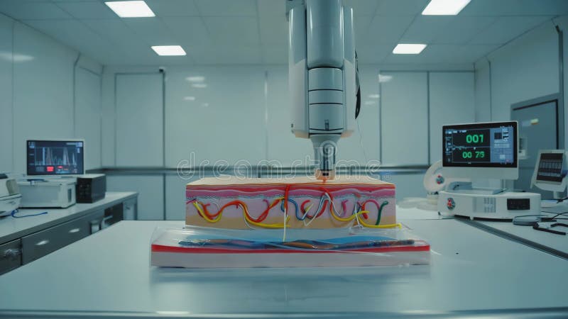 Robotic Surgery Training with Synthetic Skin Model in a Modern ...