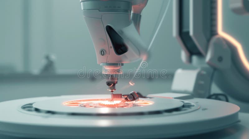 Robotic Surgical Tools in a High-tech Laboratory Stock Photo - Image of ...