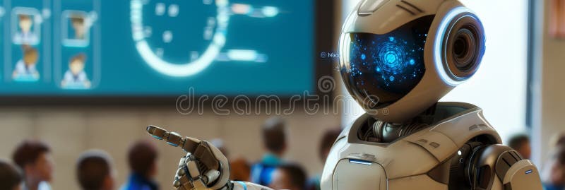 Robotic Teacher Engaging Students with Digital Lessons in a Modern ...