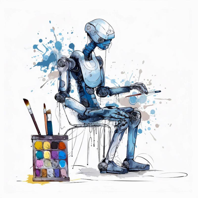 Robotic Technologies in Hobbies Concept, Generative AI Stock ...