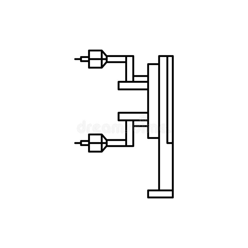 Robotic Technology Machine Icon. Element of Robotic Icon Stock ...
