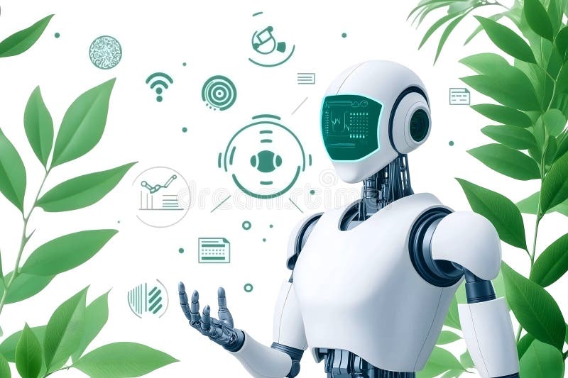 Robotic Technology Merges with Sustainability through Artificial Intelligence,eco-friendly ...