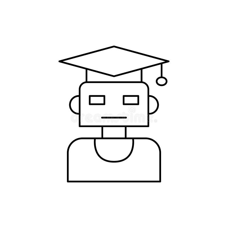 Robotic Technology Teacher Icon. Element of Robotic Icon Stock ...