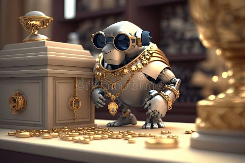 Robotic Thief, Stealing Expensive Jewelry from Safe in High-end Jewelry ...