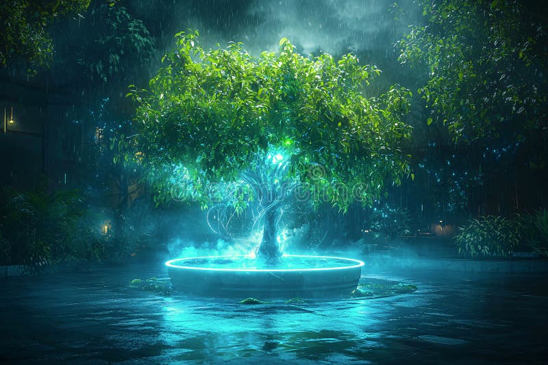 A Robotic Tree Purifies Air, Showcasing Energy Flow and Innovative ...