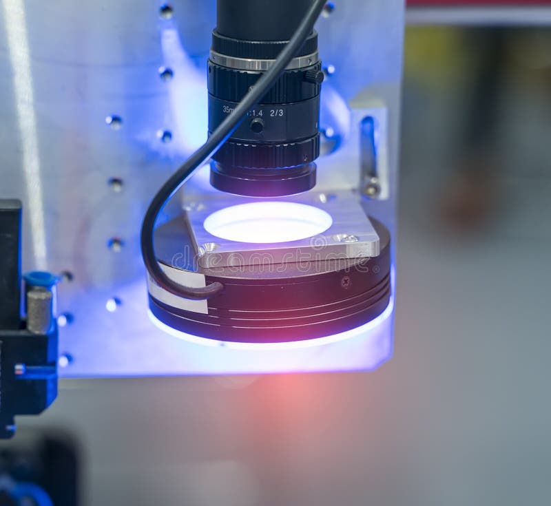 Robotic Vision Sensor Camera System Stock Image - Image of cyber ...