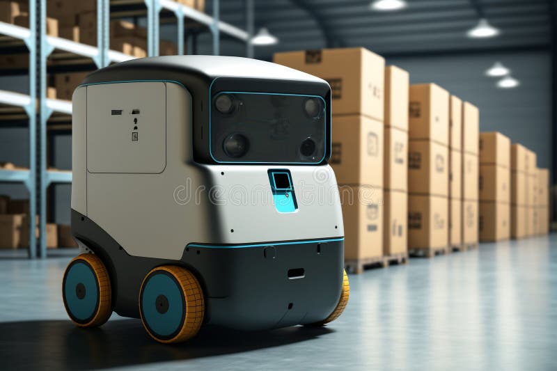 Robotic Warehouse Monitoring and Inventory Control System, AI Generated ... Robotic Warehouse Monitoring and Inventory Control System, AI Generated ...