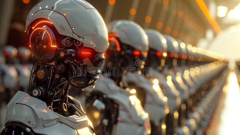 Artificial Intelligence Workforce Stock Illustrations – 1,215 ...