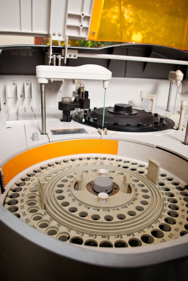 Machines in a Pharmaceutical Industry Stock Image - Image of medical ...