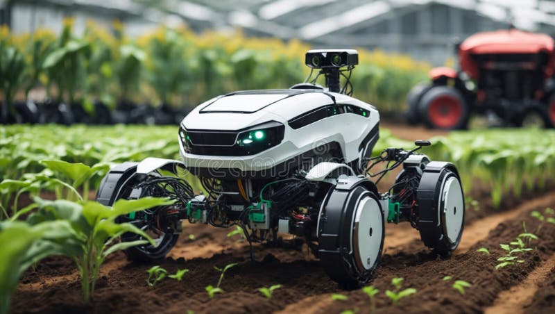 Agriculture Area with Two Robotic Harvesters are Revolutionizing the ...