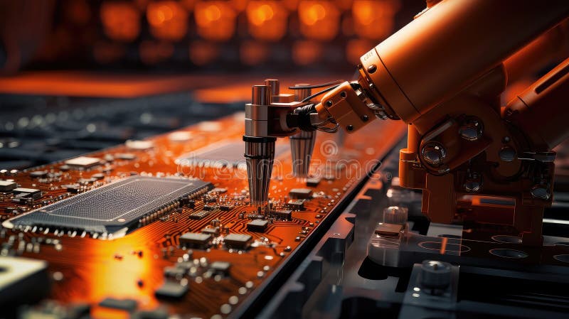 Robotics Computer Digital Technology Stock Illustration - Illustration ...