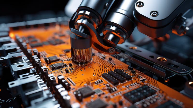 Robotics Improve Technology Stock Illustration - Illustration of ...