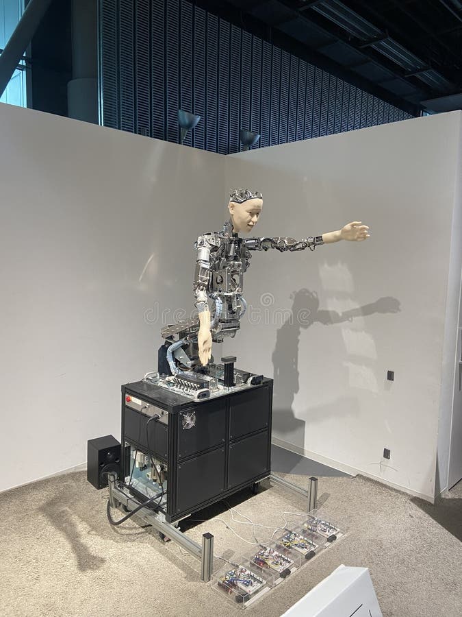 Robotics Innovation Ai Intelligence Artificial Stock Photo - Image of ...