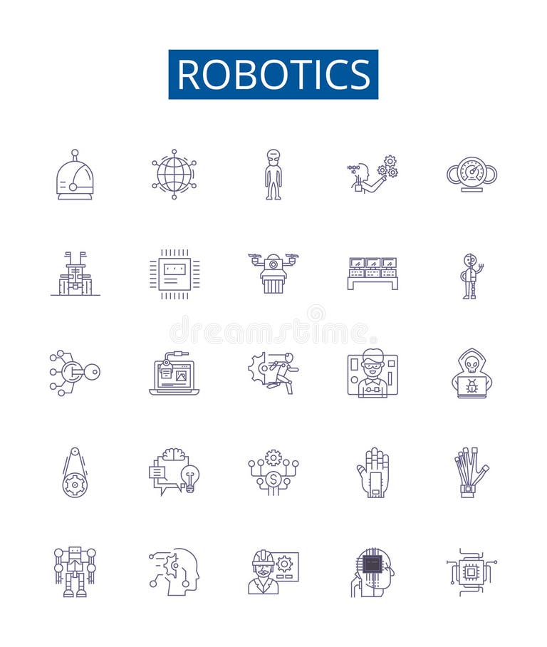 Automation Robotics Machines Stock Illustrations – 2,782 Automation Robotics Machines Stock ...