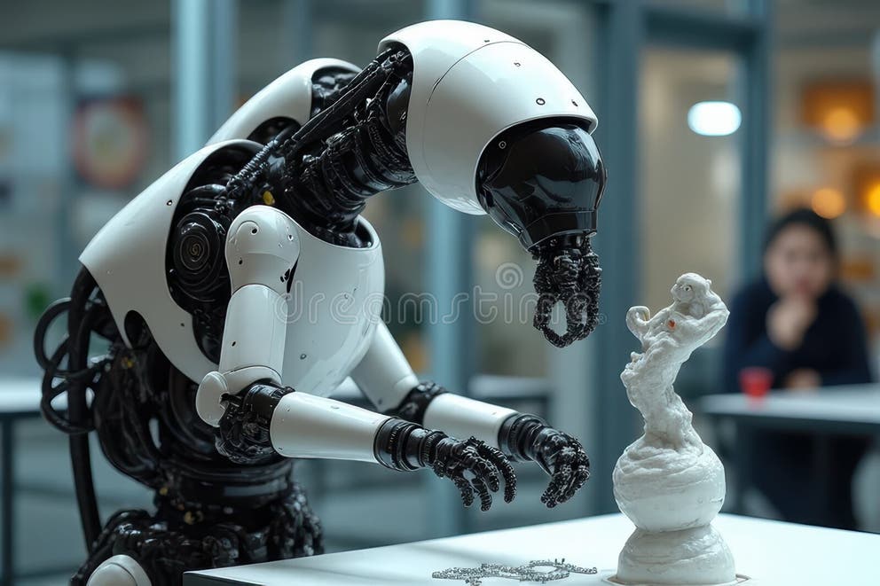 Robotics Mastery Exposed stock illustration. Illustration of technology - 375309896