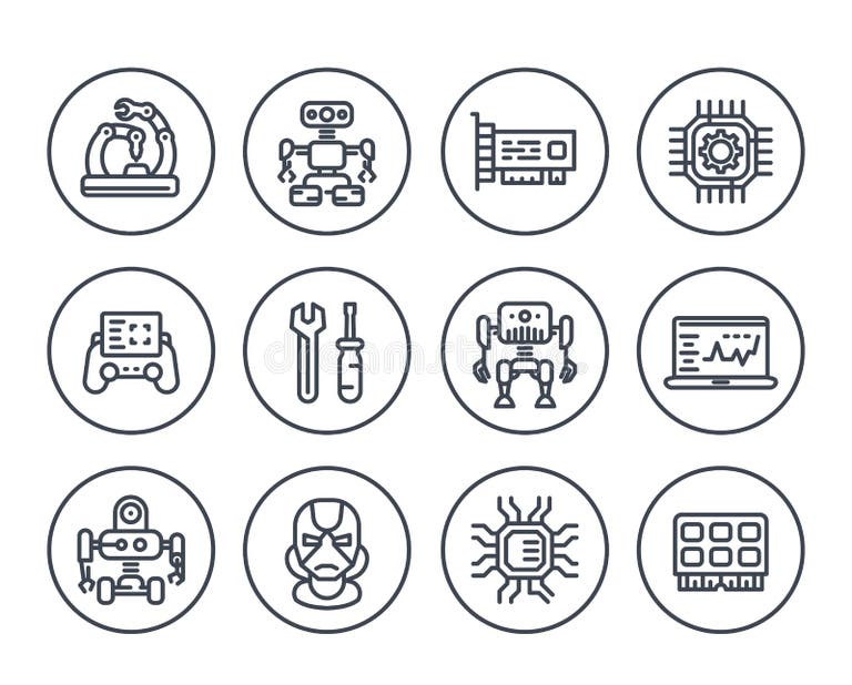 Mechanical Icons Stock Illustrations – 34,017 Mechanical Icons Stock ...