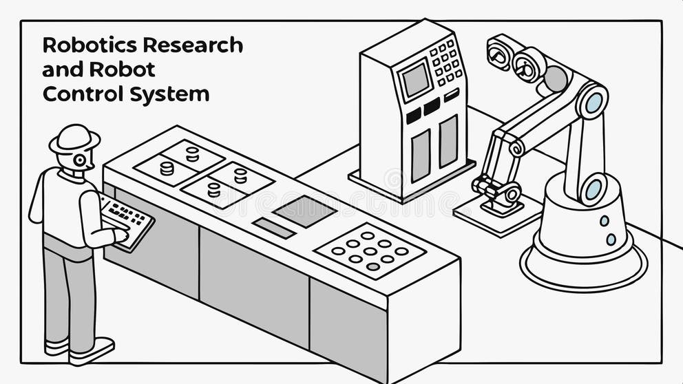 Control Industrial System Design Stock Illustrations – 22,038 Control ...