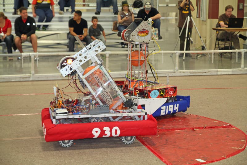 Robots in Action editorial image. Image of elements, innovation - 28425905