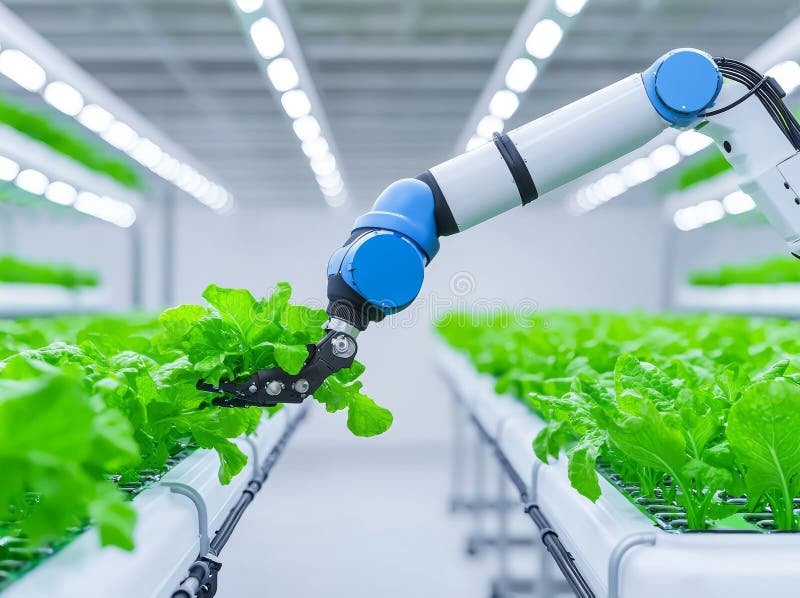 Robots in Agriculture for Future Automation of Vegetable Farms Stock ...