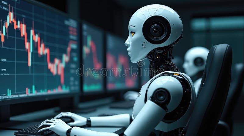 Robots Analyzing Stock Market Trends in a Digital Trading Environment ...