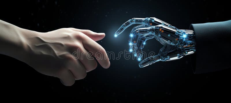 Robots are Coming Up with Ways To Solve Human Problems Stock Image ...