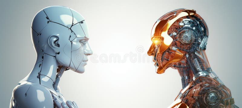 Robots are Coming Up with Ways To Solve Human Problems Stock Image ...