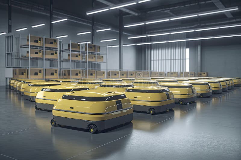 Automated Guided Vehicle Stock Illustrations – 298 Automated Guided ...