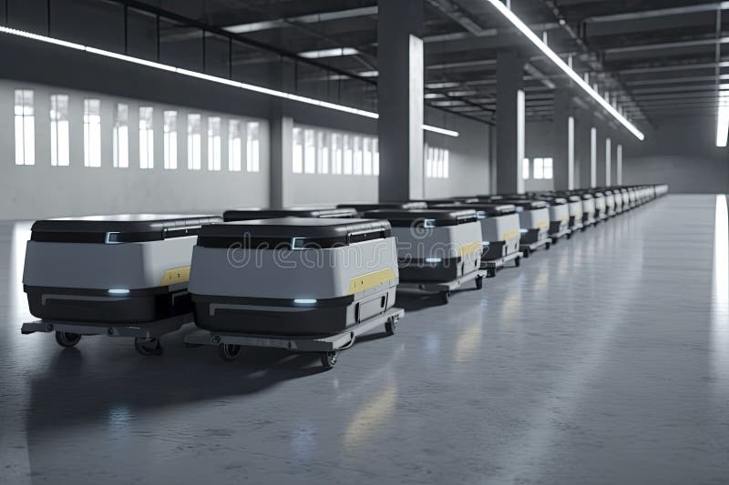 Automated Guided Vehicle Stock Illustrations – 298 Automated Guided ...