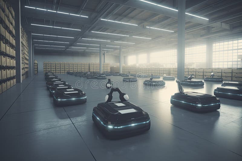 Automated Guided Vehicle Stock Illustrations – 298 Automated Guided ...