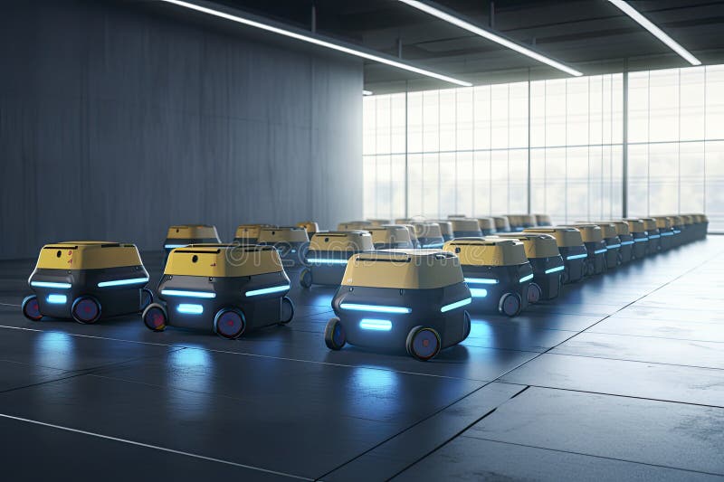 Automated Guided Vehicle Stock Illustrations – 298 Automated Guided ...