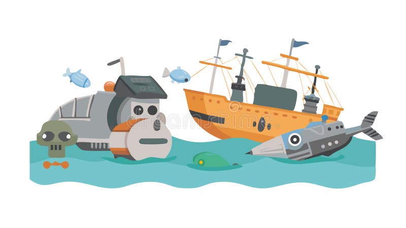 Robots Exploring Ship Wreckage, Underwater Archaeology, Lost Technology ...