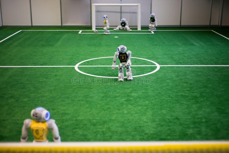 Robots football editorial image. Image of engineers, detail - 80389305