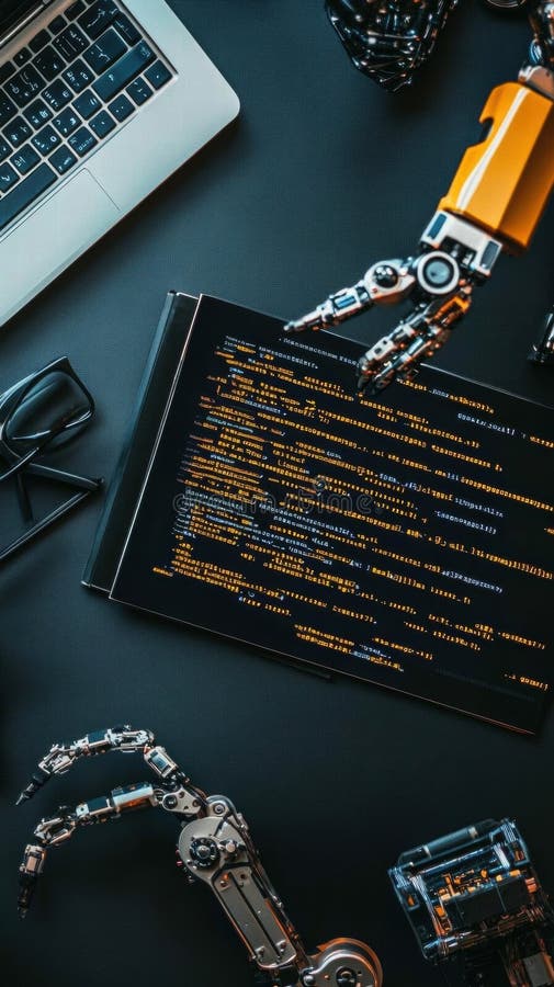 Robots Interact with Code, a Futuristic Technological Advancement in ...