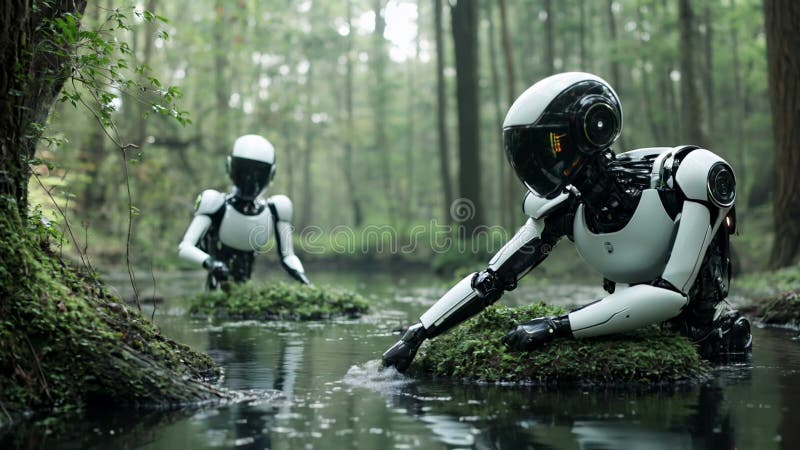 Robots Restore Ecosystems by Cleaning River. Vision of Automated ...