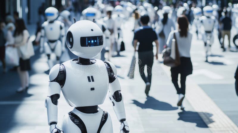 Robots Walking among Humans in a Busy Urban Setting during the Day ...