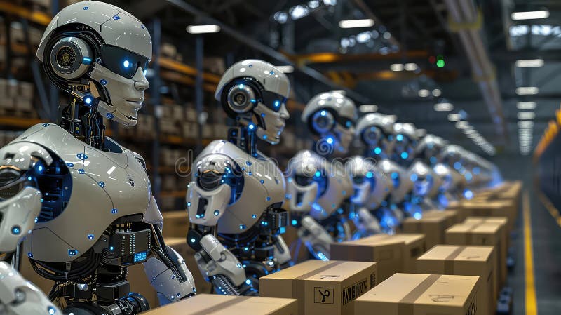 Robots in Warehouse: Automation in Logistics and Manufacturing ...