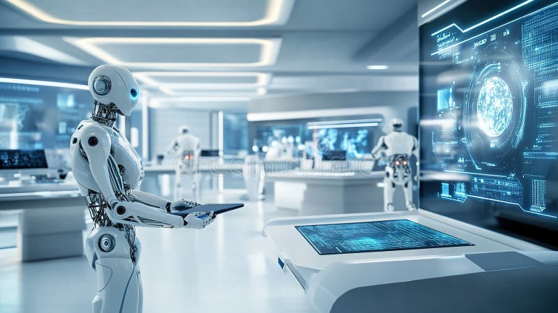 Robots Working Collaboratively in a Modern Laboratory Environment on ...