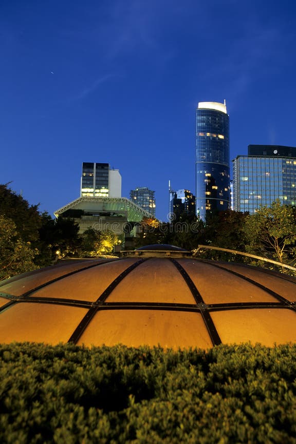 Robson Square- Vancouver, Canada Stock Photo - Image of lake, dawn ...
