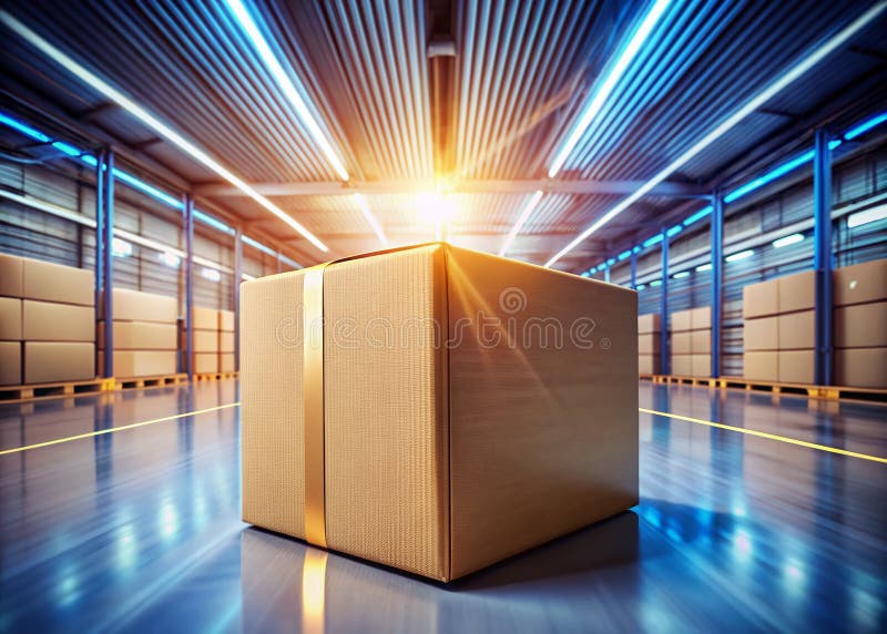 Robust Brown Cardboard Shipping Box a Durable and Secure Solution for ...