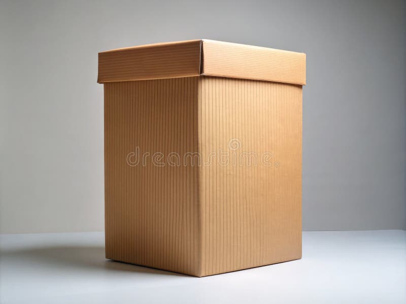 Robust Cardboard Box Ready for Packing Moving or Shipping a Durable ...