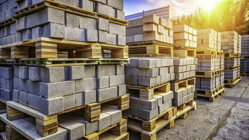 Robust Concrete Block Storage on Wooden Pallets a Secure and Efficient ...