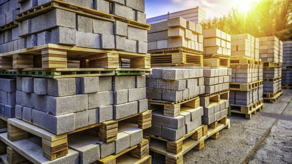 Robust Concrete Block Storage on Wooden Pallets a Secure and Efficient ...