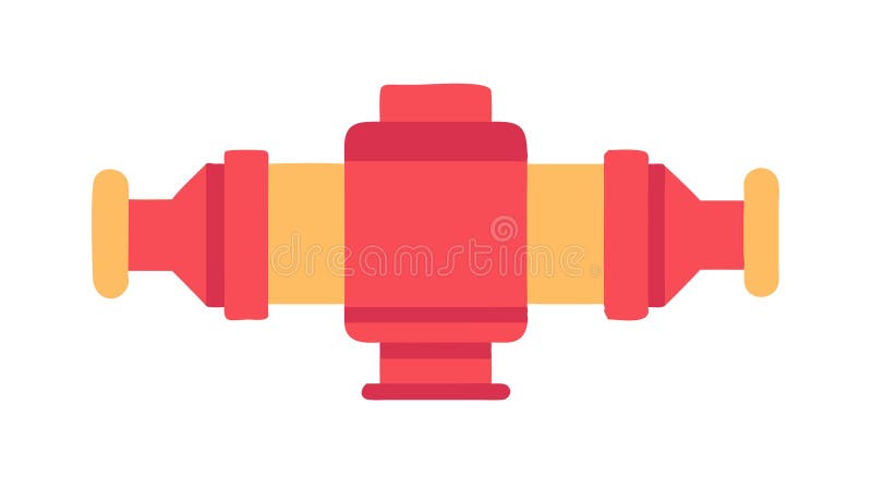 Industrial Pipe Valve Vector Icon, Plumbing Control, Vector Design ...
