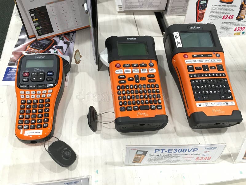 Robust Industrial Electronic Labeller Editorial Photo - Image of ...