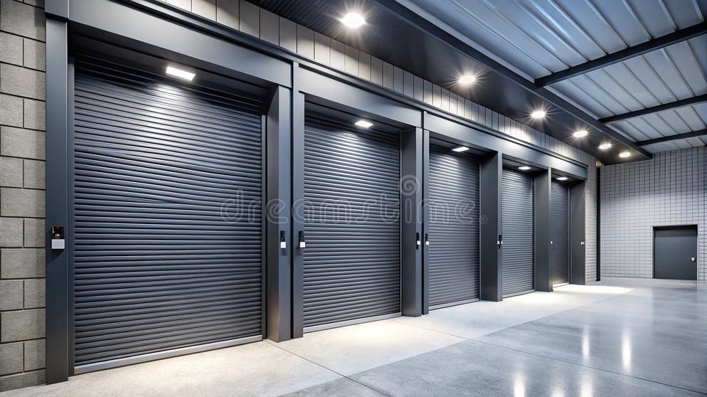 Robust Industrial Steel Gates Doors for Enhanced Loading Dock Security ...