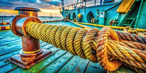 Robust Mooring Hawsepipe System on a Massive Ship Deck Ensuring Secure ...
