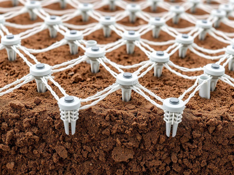 Robust Polymer Mesh Reinforcement System with Anchor Pegs for Effective ...