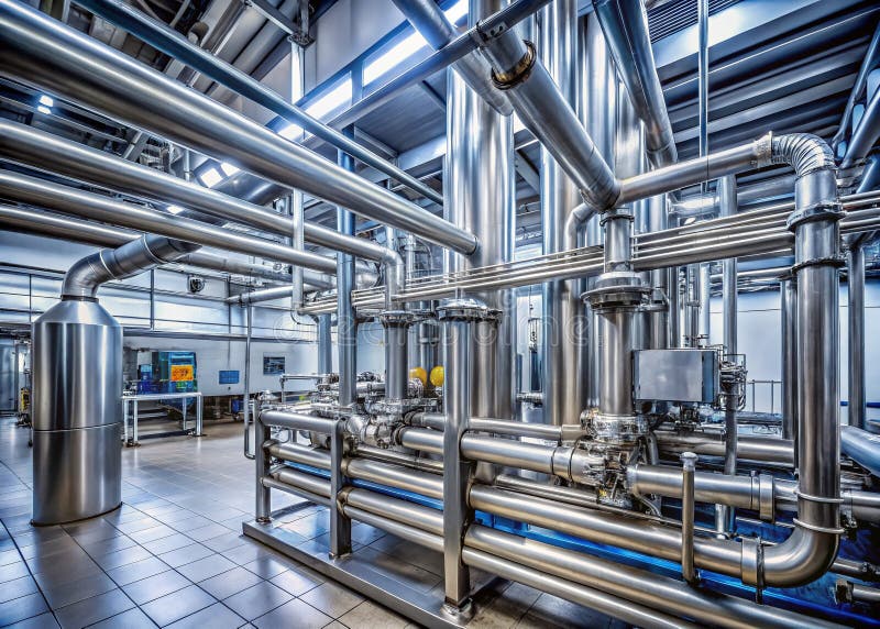 Robust Stainless Steel Piping System for an Efficient Industrial Food ...